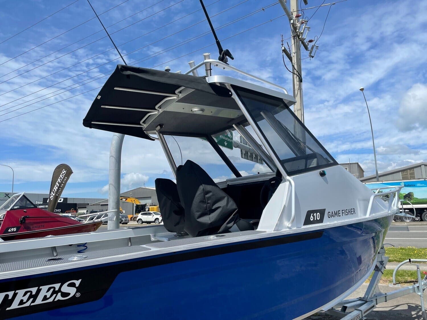 Shade Extension - Gamefisher - Surtees Boats
